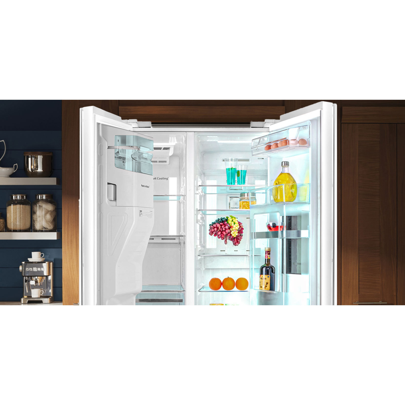 یخچال و فریزر ساید بای ساید اسنوا مدل S8-2322GW|فروشگاه مرکزی سامسونگ سنتر | Samsung center